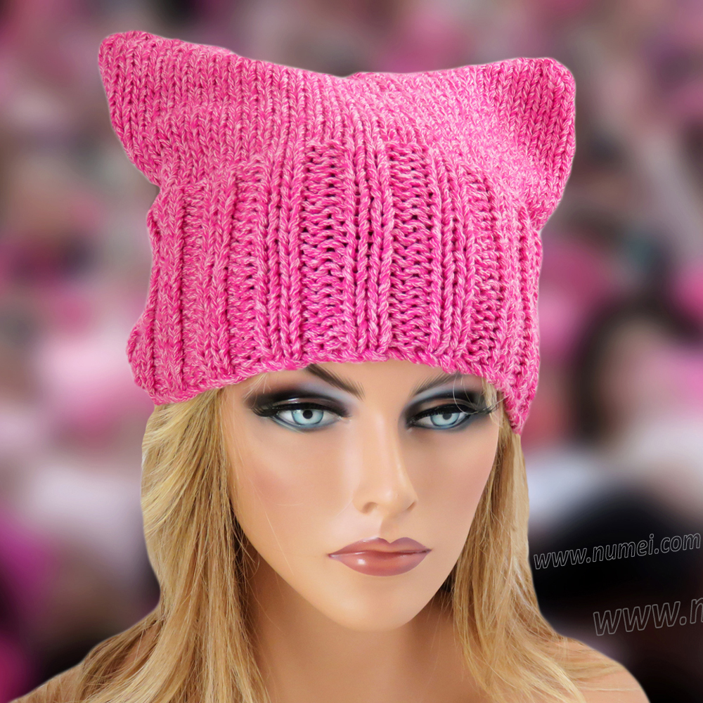 Free Knitting Pattern Cat Ears Hat Pattern 2 