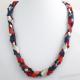 Free Crochet Pattern: Ladder Ribbon Necklace Pattern 4